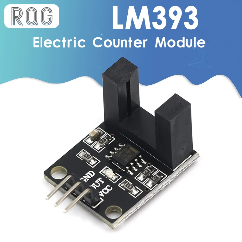 Beam Photoelectric Sensor Electric Counter Module Lm393 Motor Count ...