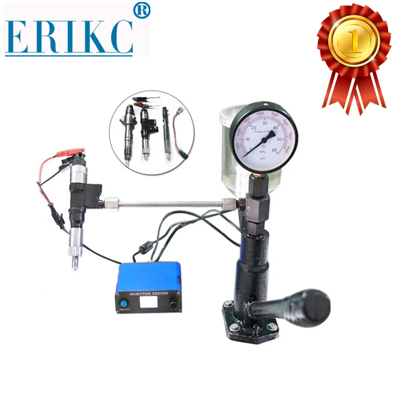 Erikc Electronic Fuel Injector Tester Plus Nozzle Tester Heavy Duty ...