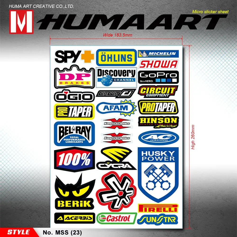 Factory Effex Sponsor/Logo Sticker Sheets: BTO SPORTS | atelier-yuwa ...