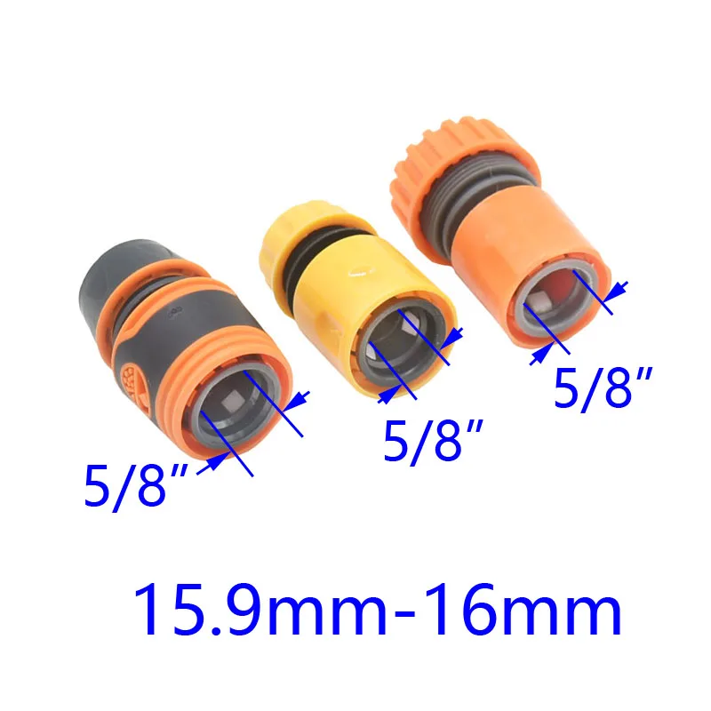 1I2 x A -Connecteur rapide pour tuyau d'arrosage, 1-2-3-4-1 pouce, 16-20-25mm, 1 pièce, pour ...