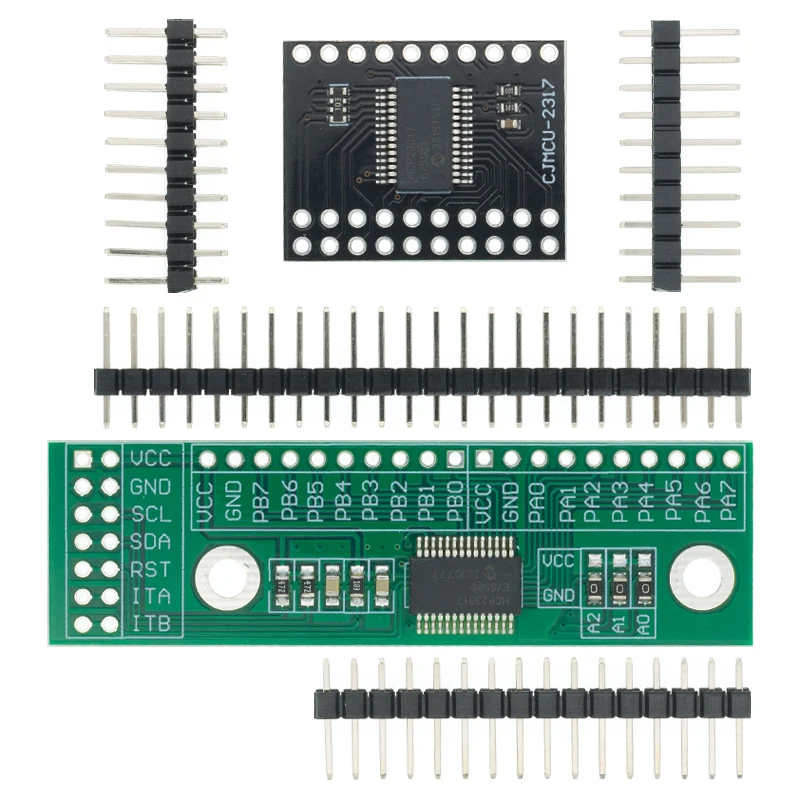 MCP23017 Serial Interface Module IIC I2C SPI MCP23S17 Bidirectional 16 Bit I/O Expander Pins ...