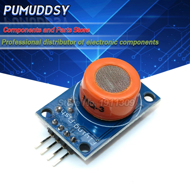 1PCS MQ3 Alcohol Ethanol Sensor Breath Gas Ethanol Detection MQ 3 ...