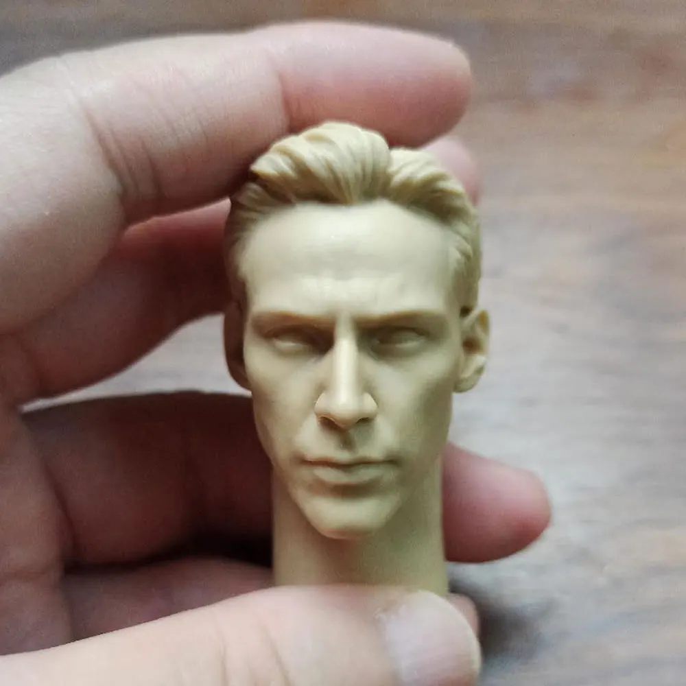 Hot Sales 1/6th Male The Matrix Neo Keanu Reeves Head Sculpture White ...