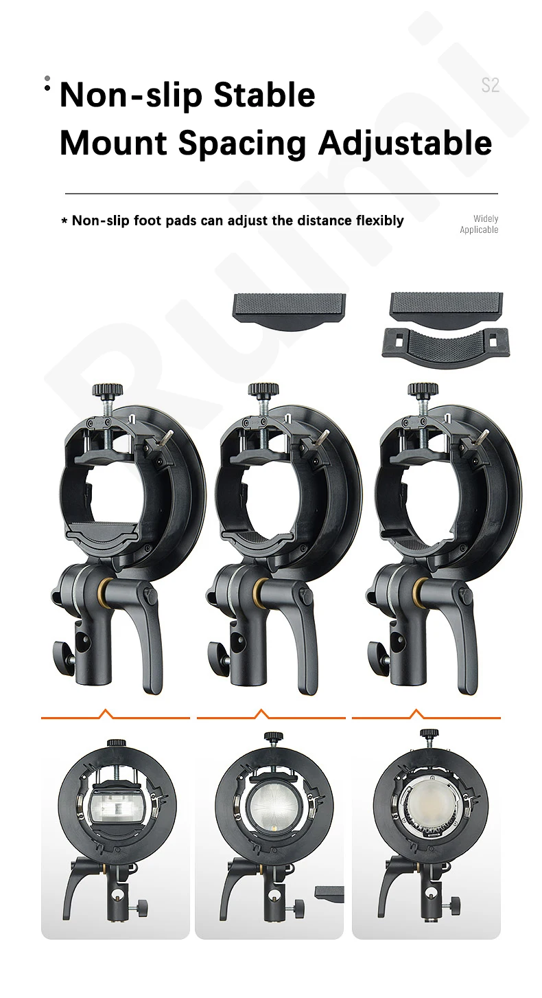 Godox S2 Flash Bracket for V1/V860II/AD200