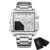 Boamigo Top Brand Luxury Fashion Men Watches Gold Steel Sport Square ...
