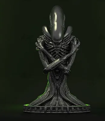 75MM/2.95In Scale Models Fantasy Resin Alien Figure Unpainted GK Model ...