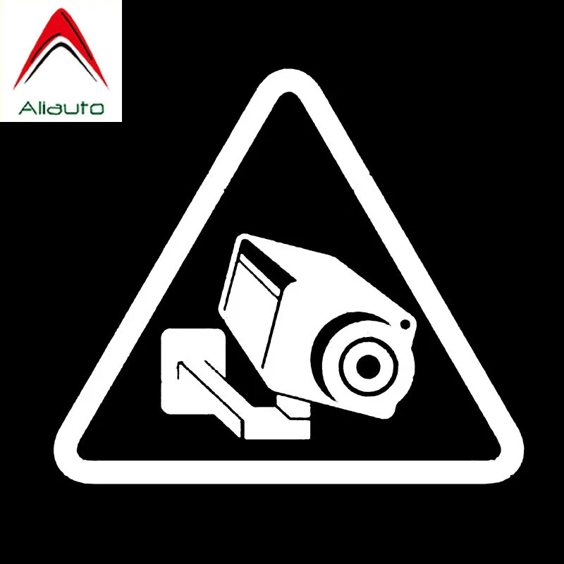 Aliauto-Warning-Car-Sticker-Camera-CCTV-Video-Surveillance-Sign-Vinyl ...