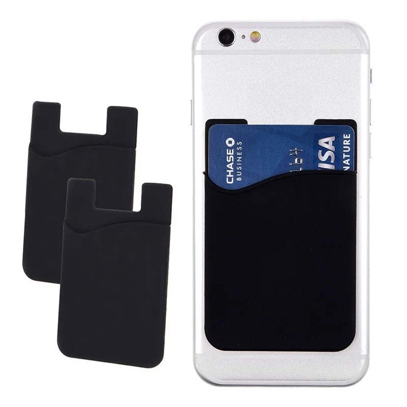 2pcs-Lot-Phone-Back-Wallet-Silicone-Sticker-Back-Cover-Card-Holder ...