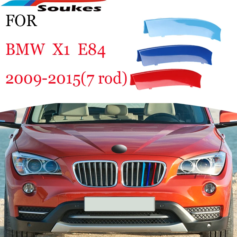 3D-Car-Front-Grille-Trim-Sport-Strips-Stickers-Styling-Buckle-Cover ...