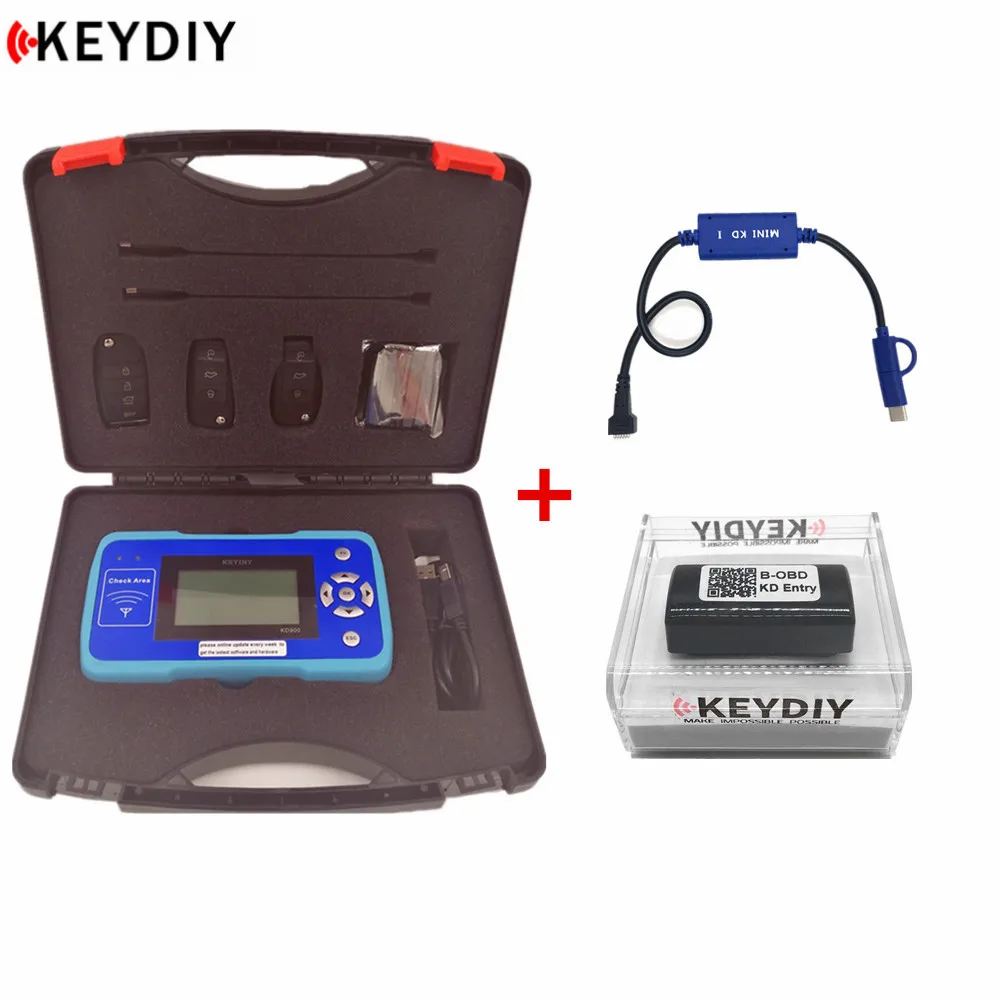 KEYDIY 최신 KD900 자동 키 프로그래머 원격 제조 업체 무제한 토큰 KD 미니 생성기 OBD 항목 스마트 폰에 대 한 ...