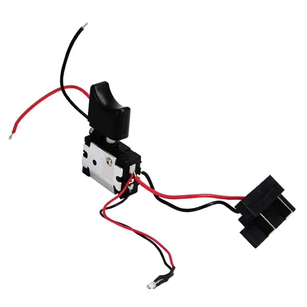 DC 12V 14.4V 18V Cordless Drill Trigger Switch On/Off Lithium Battery ...