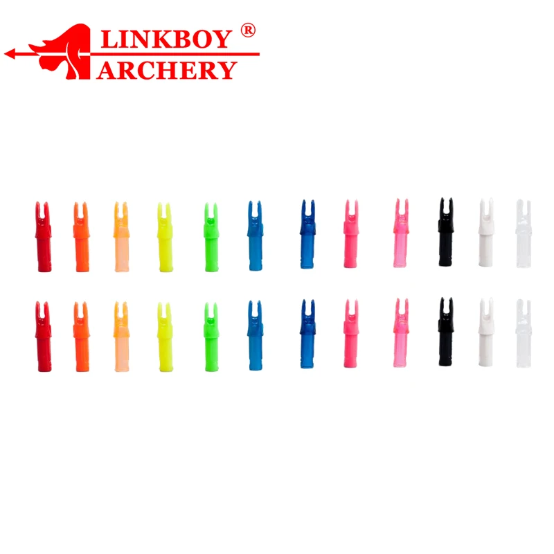 Linkboy-24pc-ID6-2mm-Internal-Arrow-Nocks-Shaft-Archery-Hunting-for ...