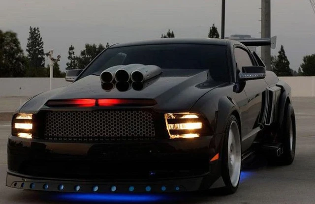 Knight Rider Light Bar Kit QCDIN 48 SMD 60cm RGB LED Knight Rider