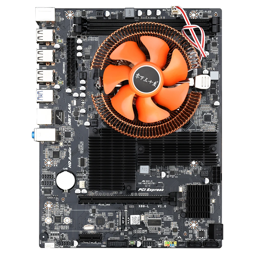 JINGSHA AMD Motherboard G34 Socket X89 DDR3 32G Memory SATA II USB 3.0 ...