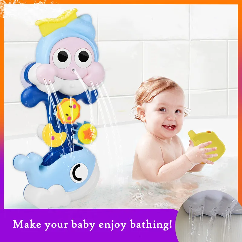 Baby-Bathroom-Interactive-Shower-Water-Spraying-Games-Toys-Children ...