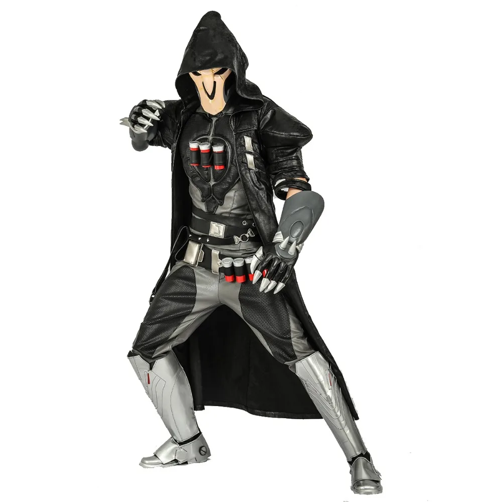 Anime Overwatch Reaper Cosplay Costume - AllCosplay.com