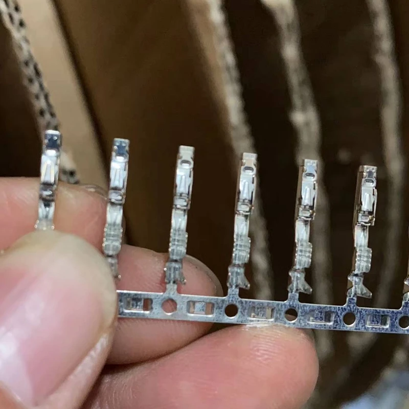 Set of 10/20/50/100/200/500pcs Crimp Terminals (Pins) For Repair Wire ...