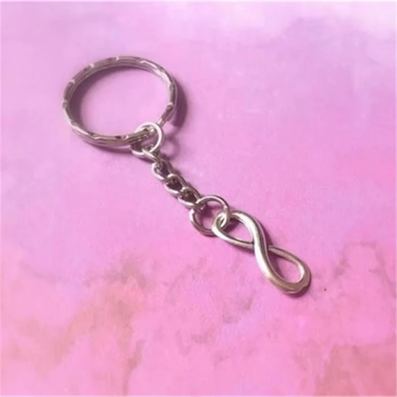 Infinity Keyring Keychain, Math Teacher Gift, Math Geek Keyring ...