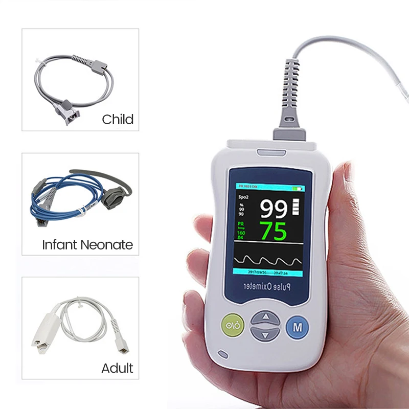 Handheld-Finger-Pulse-Oximeter-Portable-Fingertip-Blood-Oxygen ...