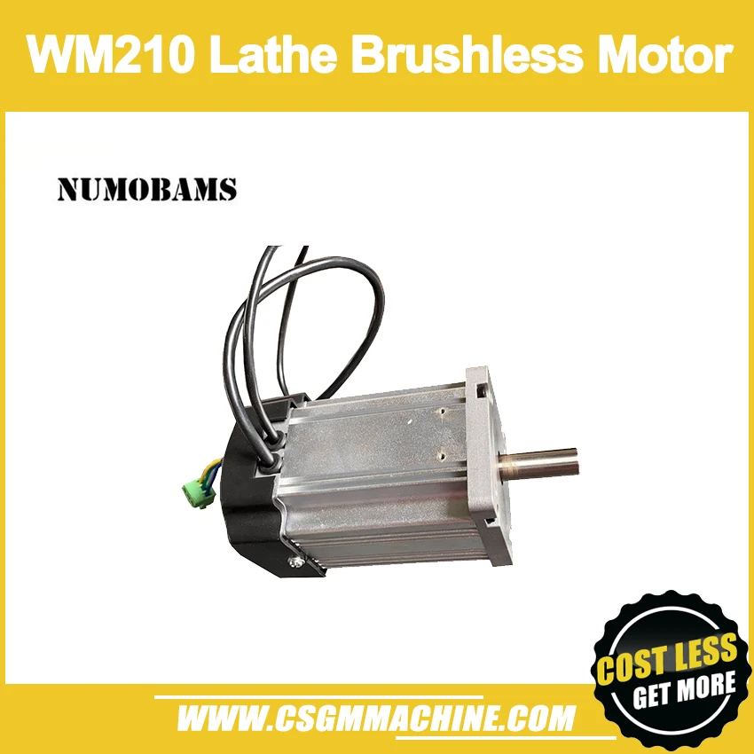 NUMOBAMS WM210 Lathe Machine 850W Brushless Motor