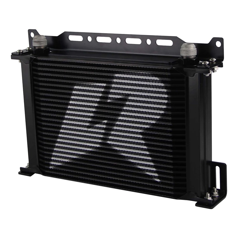 LINESRACING-UNIVERSAL-25ROW-AN-10AN-Engine-Racing-OIL-COOLER-Black ...
