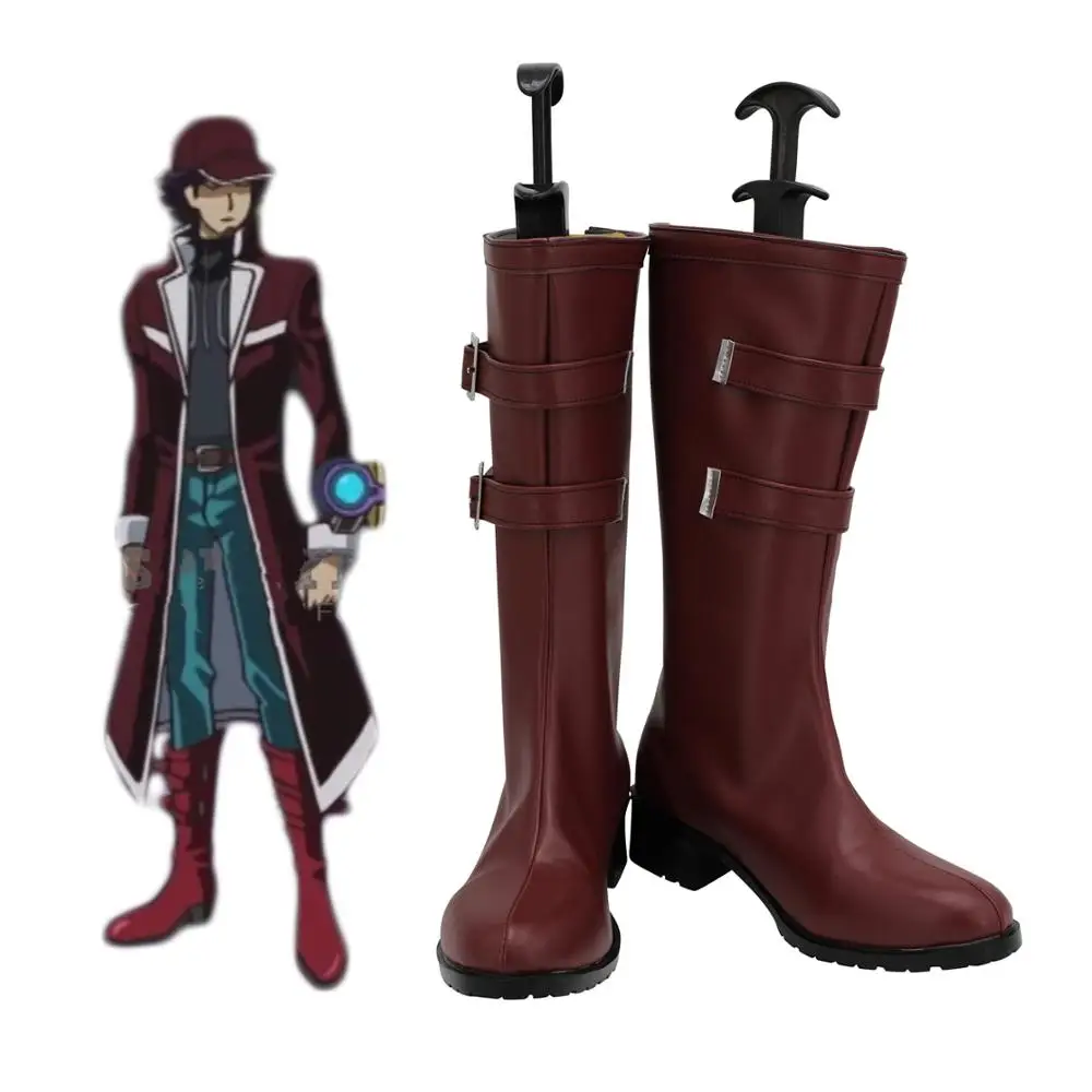 ¡Yu gi oh! Botas de Cosplay VRAINS Cal Kolter Shoichi Kusanagi, zapatos ...