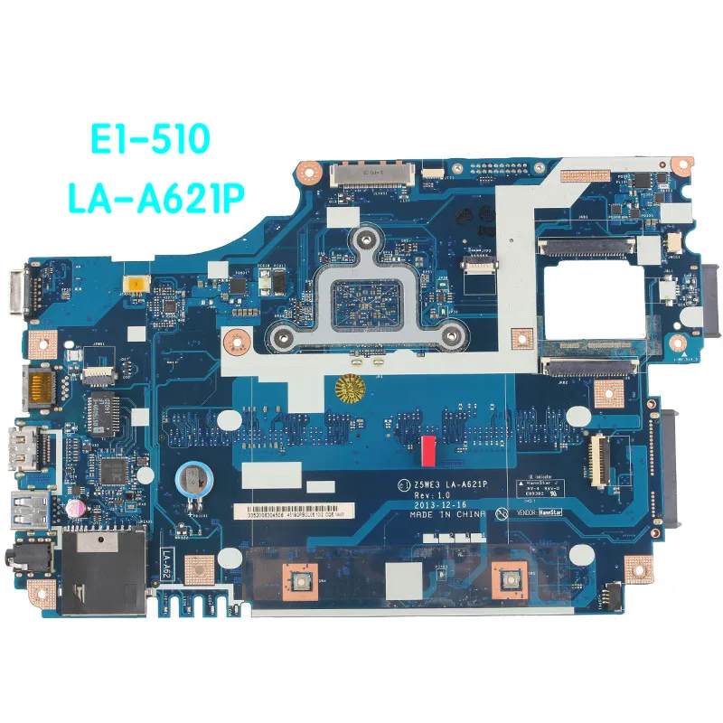 Acer aspire E1-510 Laptop Motherboard Z5WE3 LA-A621P Mainboard fully ...