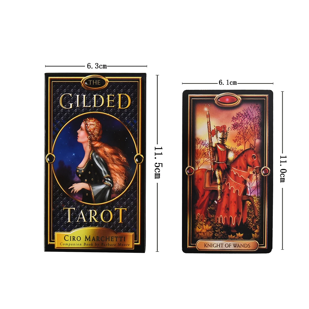 Gilded Tarot Knights