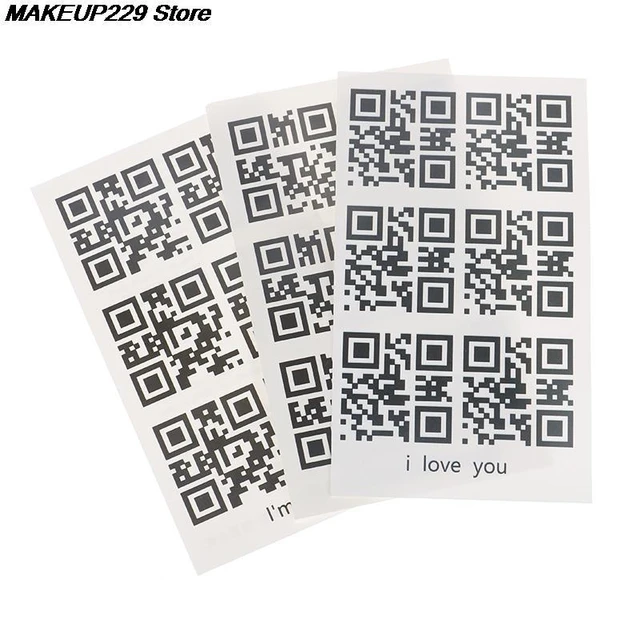 Qr Code Temporary Tattoo