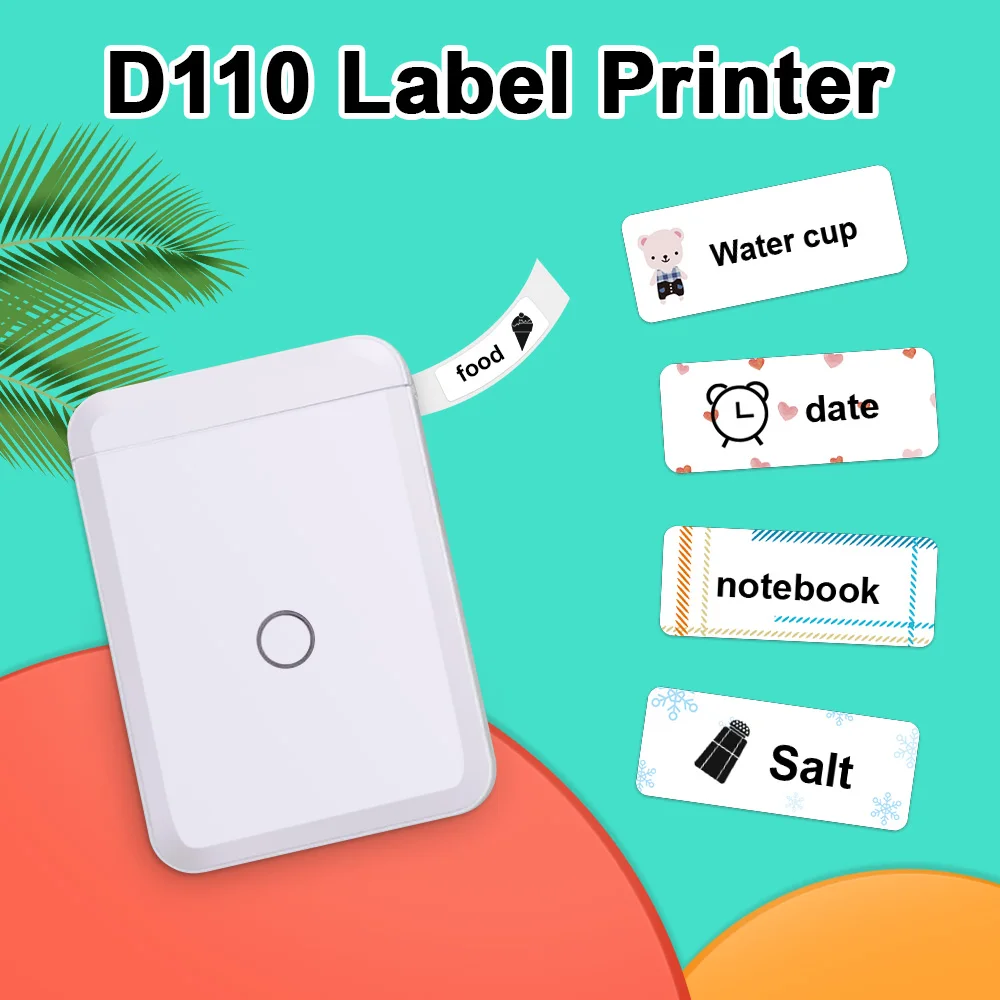 Original-Niimbot-D110-Label-Printer-Mini-Pocket-Wireless-Thermal-Label ...