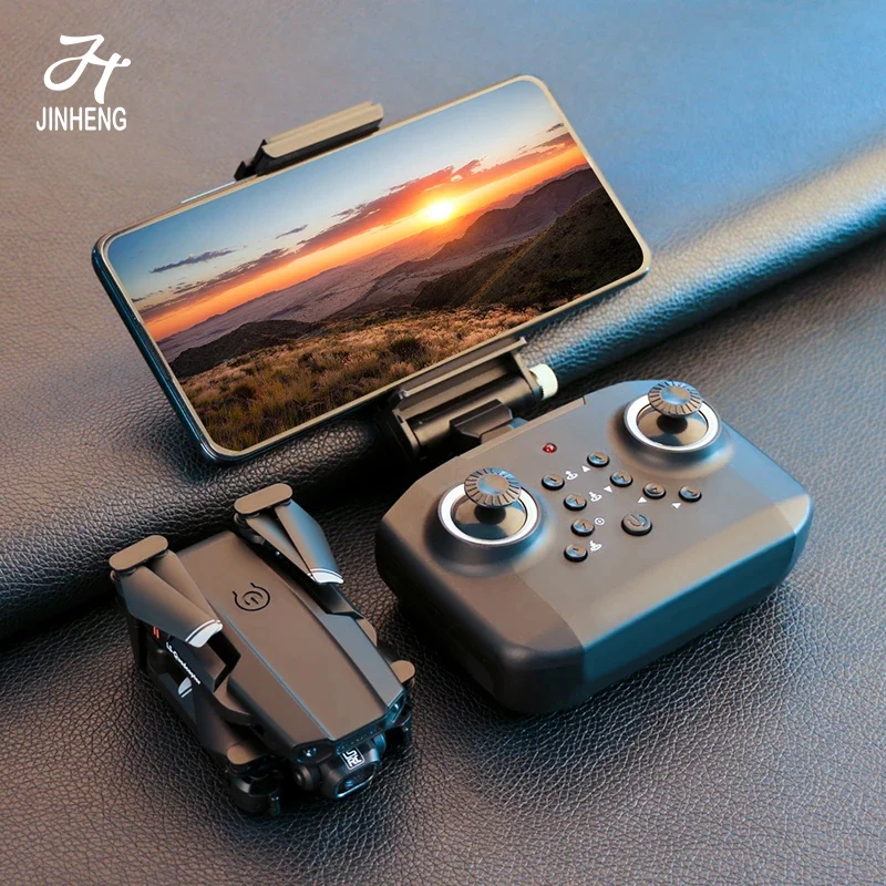 JINHENG XT6 Mini Drone 4K 1080P HD Camera WiFi Fpv Air Pressure Altitude Hold Foldable Quadcopter RC Dron Kid Toy Boys GIft AliExpress