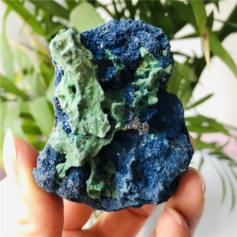 Mineral de malaquita Natural para decoración del hogar, Piedra en bruto ...