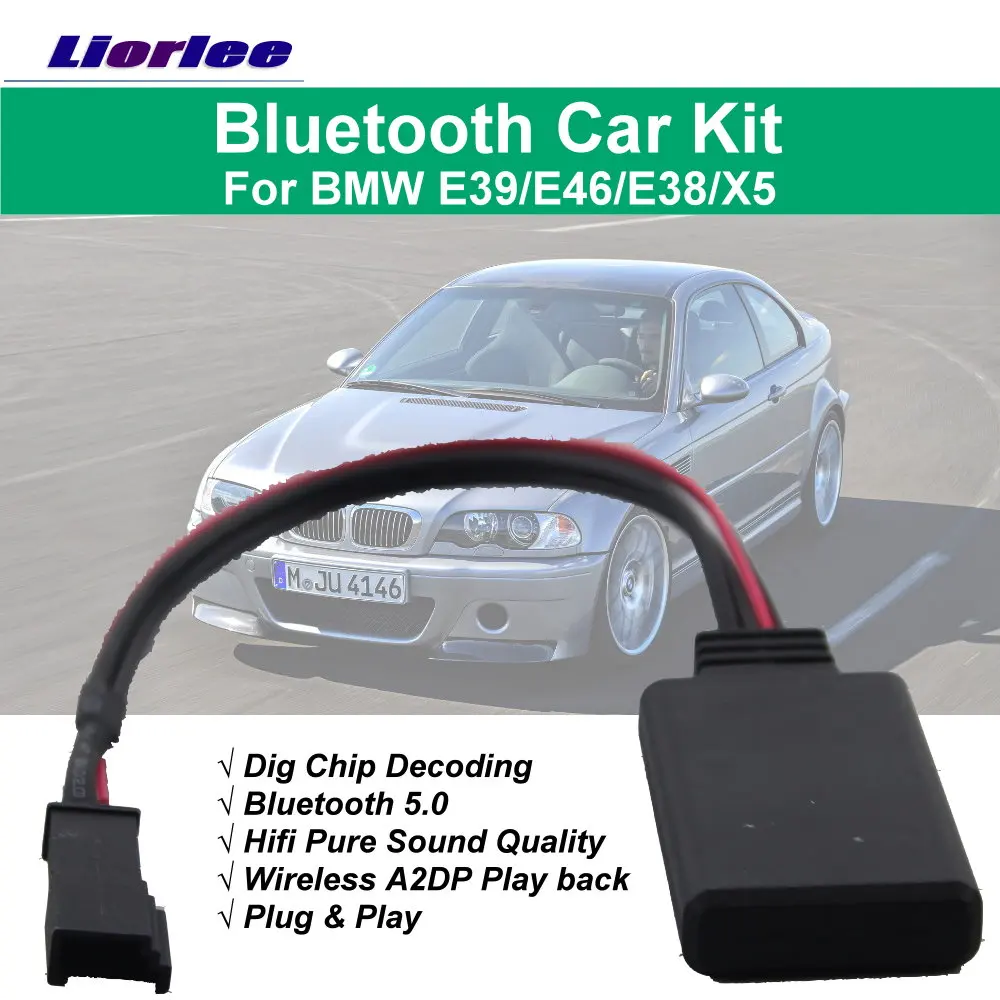 Car Bluetooth Adapter Kit For BMW E39/E46/E38 1995-2006 BT Music ...