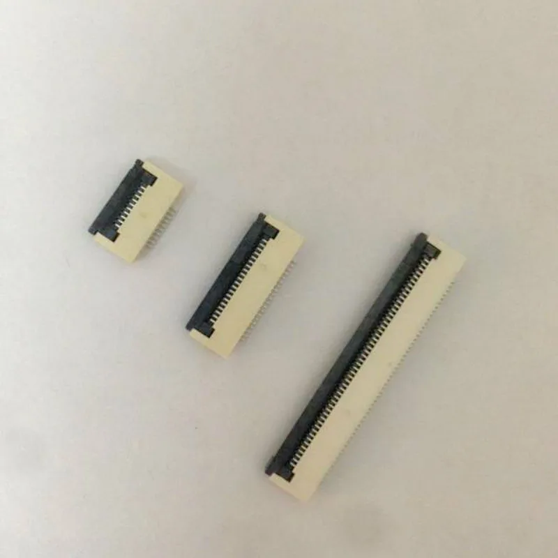 Conector ffc/fpc, conector de 0.5mm, 4 pinos 5 6 8 10 12 14 16 18 20p ...