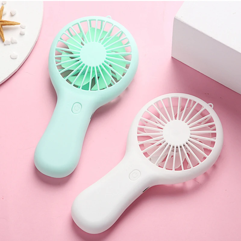 Portable Hand Fan Rechargeable Cooling Mini Usb Fan Hany Lady Children ...