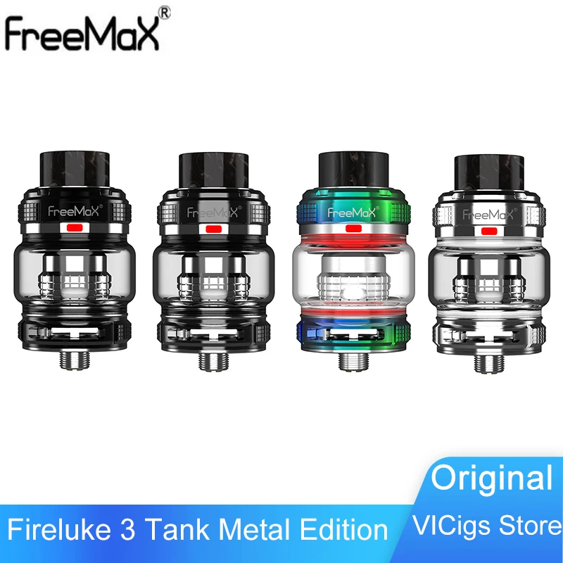 Original FreeMax Fireluke 3 Tank Metal Edition Atomizer fit SS904L X ...