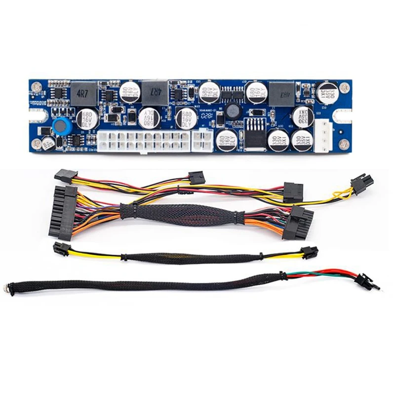 DC 19V DC ATX Peak PSU 19V 200W Pico ATX Switch Mining PSU 24Pin MINI ...