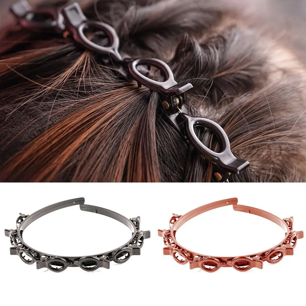 2022-New-Double-Bangs-Hairstyle-Hair-Clips-Hairpin-Head-Hoop-Twist ...