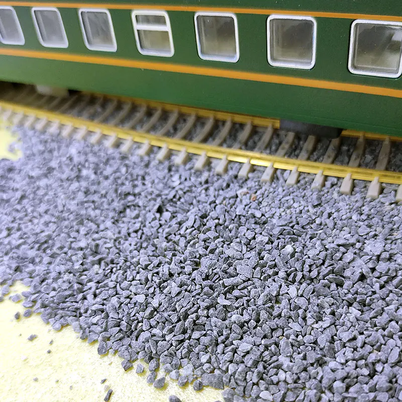 Simulatie Trein Model Spoor Ballast/Ballast Grind Diy Micro Landschap ...