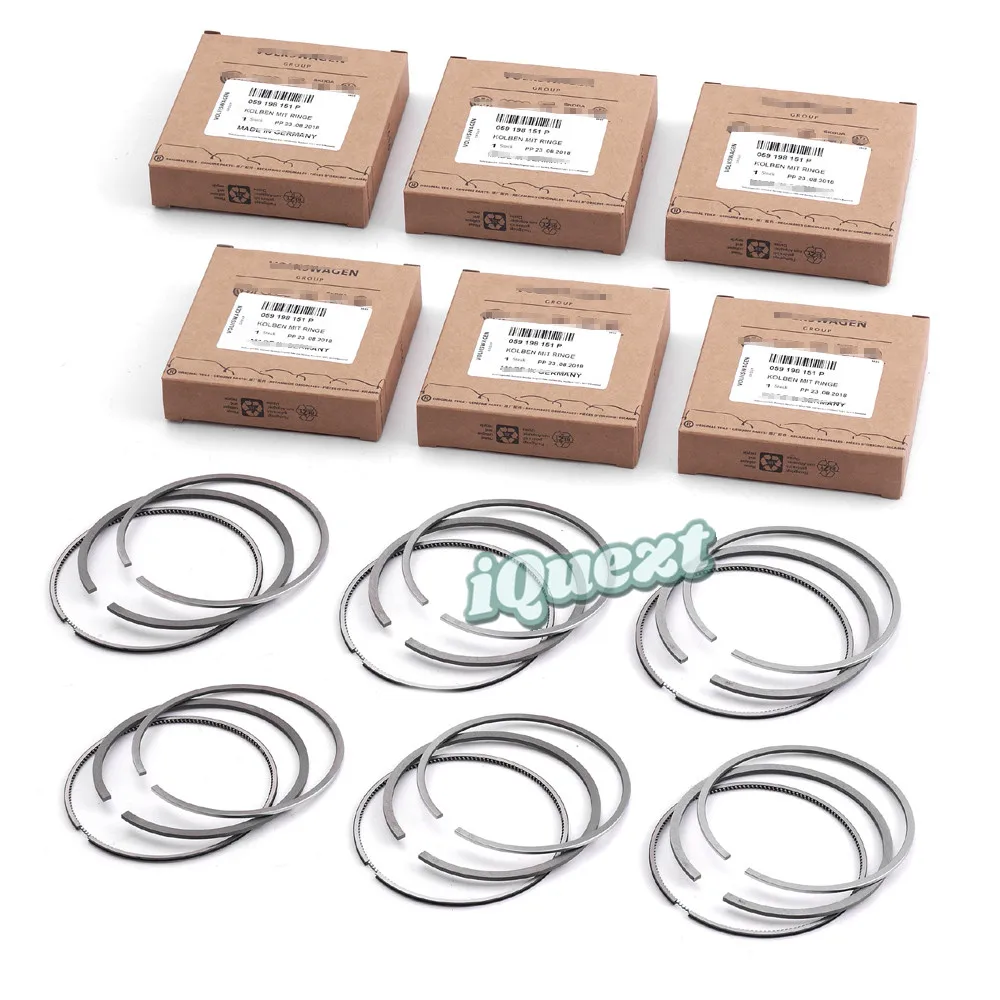 6x-Piston-Rings-Set-059198151P-83-01mm-for-VW-Touareg-Audi-A7-A8-Q5-Q7 ...