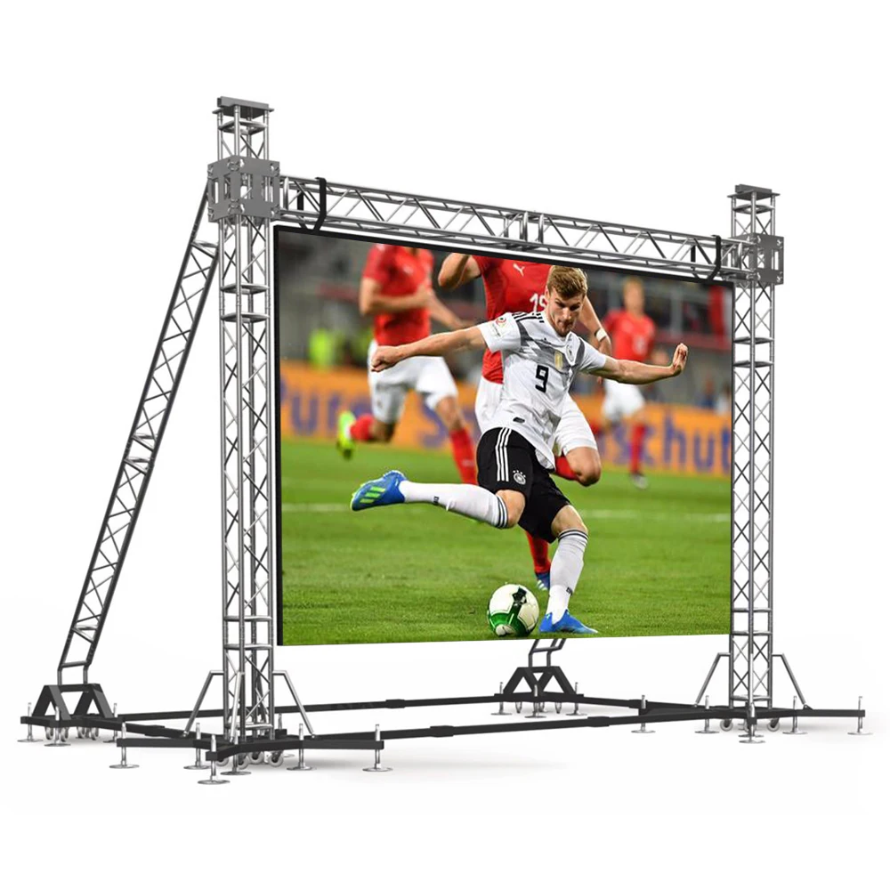 Pantalla LED grande de alto brillo para exteriores, Panel de matriz LED ...