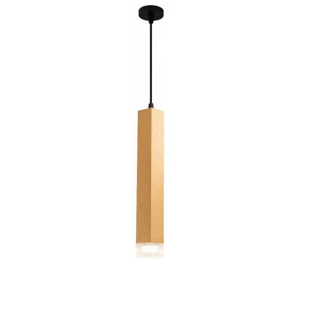 Dimmable Long Square Tube LED Pendant Light - Lighting4Home