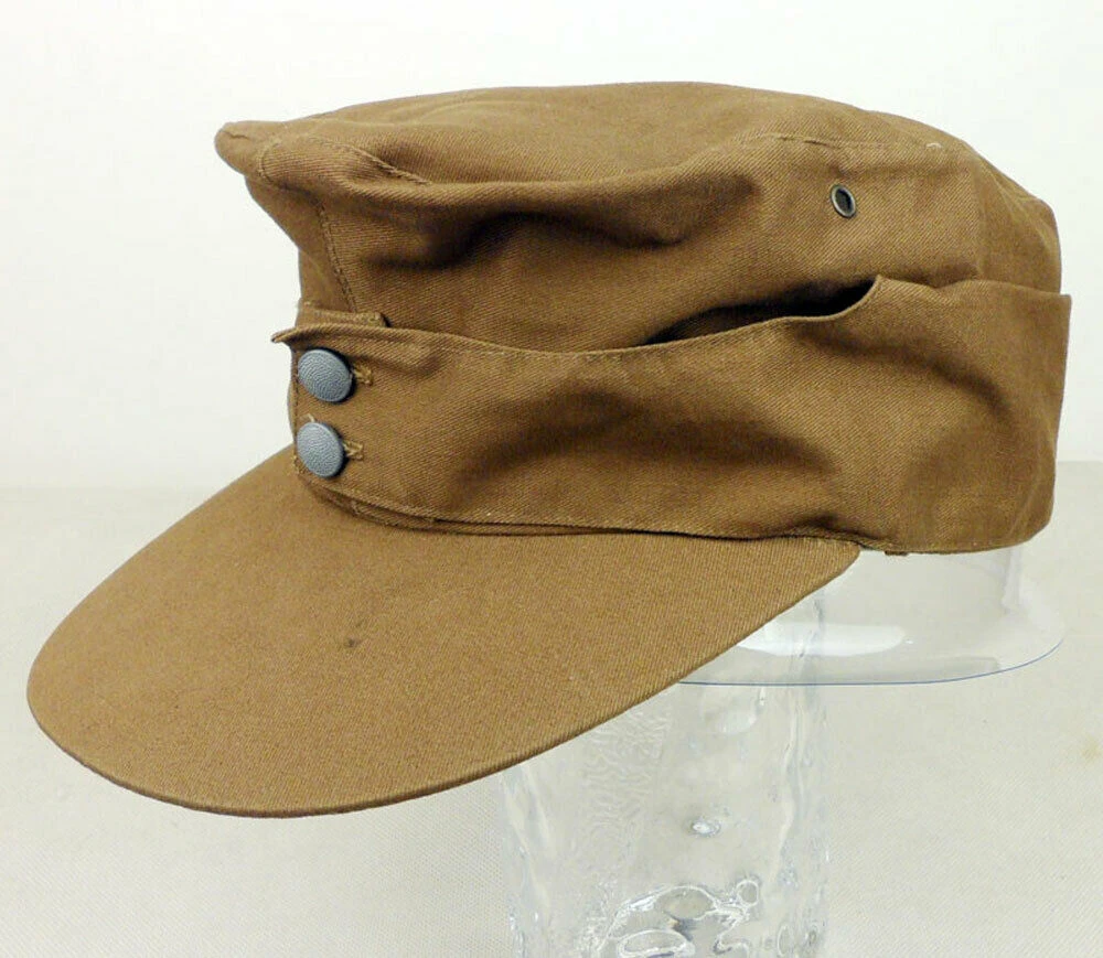 Replica WWII German Afrika Korps Field Cap Hat 59cm Militaria Collectables