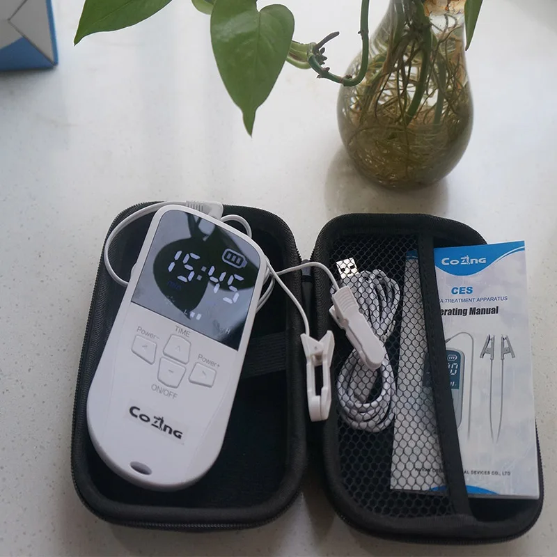 Dispositivo de terapia CES para insomnio, ansiedad y depresión, alivio de la ansiedad, aparato ...