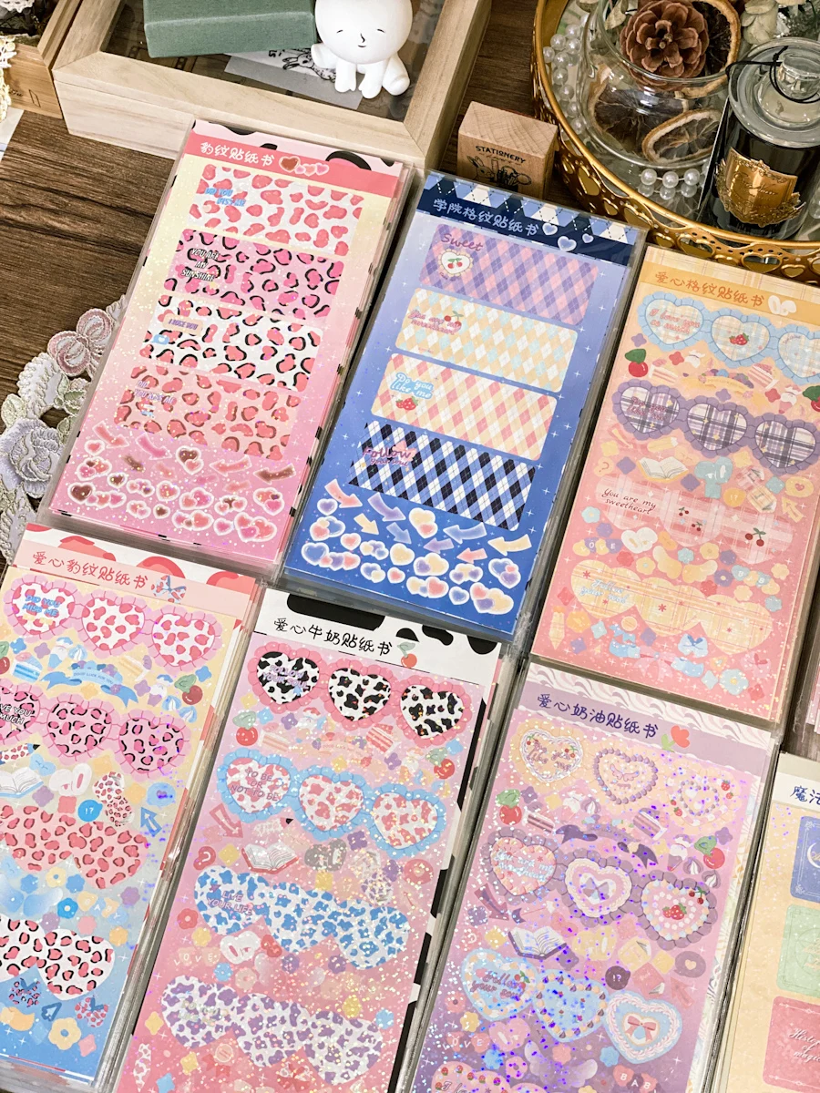 Photo Frame Decor Sticker | Diary Sticker | Stationery | Stationery ...