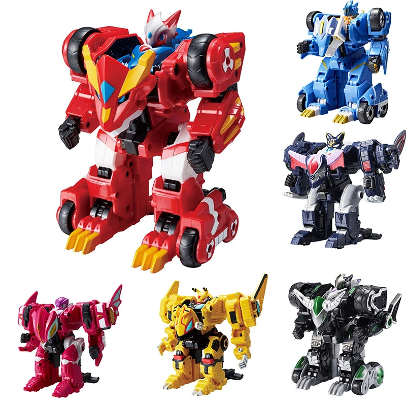Monkart Stormcarts Transformation Robot Moncha Car Mega Meecards Combo ...