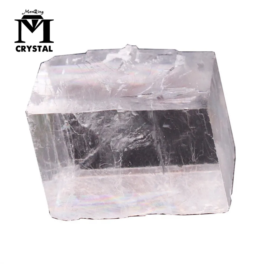 50g Natural Transparent White Optical Calcite Mineral Specimen Healing ...