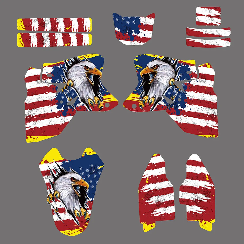 0026 New Style TEAM GRAPHICS DECALS Stickers FOR SUZUKI DRZ400 DRZ400S DRZ400E DRZ400SM DRZ DR Z ...