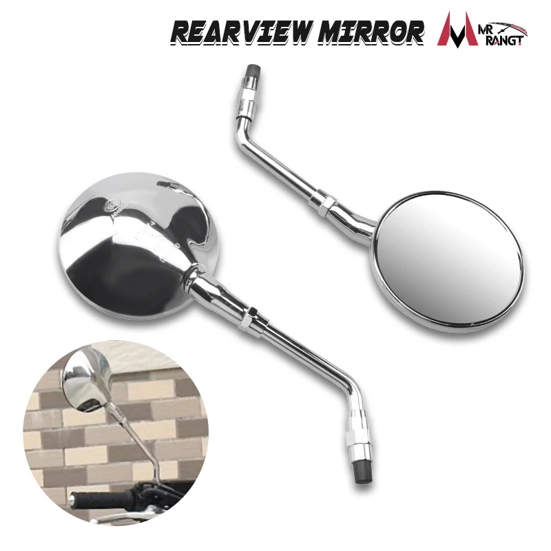 Motorcycle-Side-Chrome-Rear-View-Mirrors-For-HONDA-CB500-CB750-CB1100 ...