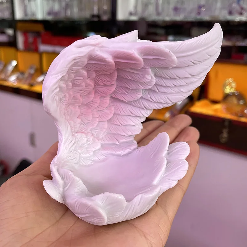 Resin Angel Wing Display Stand, Feather Wing, Base Holder, Ornaments ...